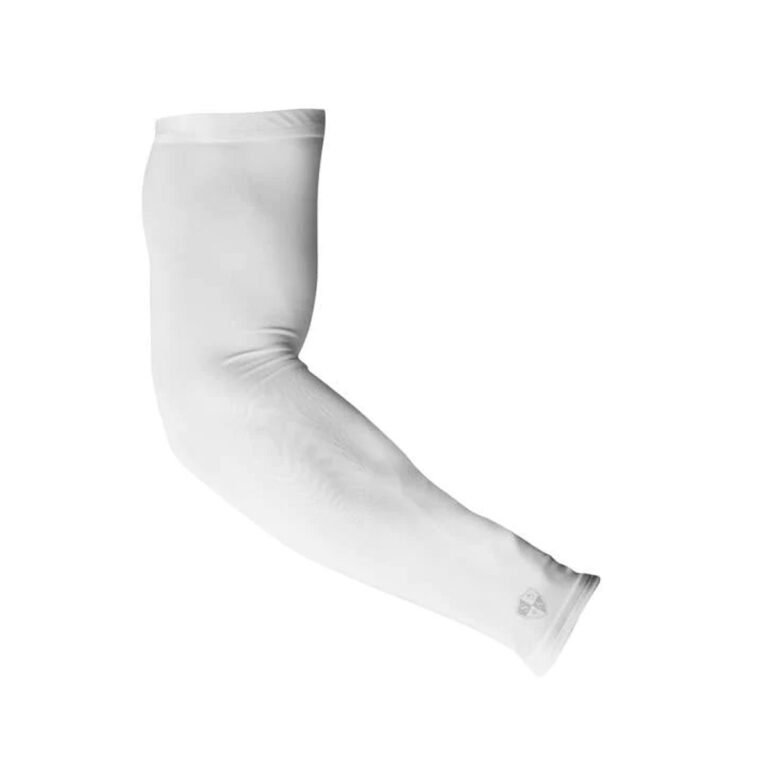 Single Arm Shield | White | Grey Small Logo